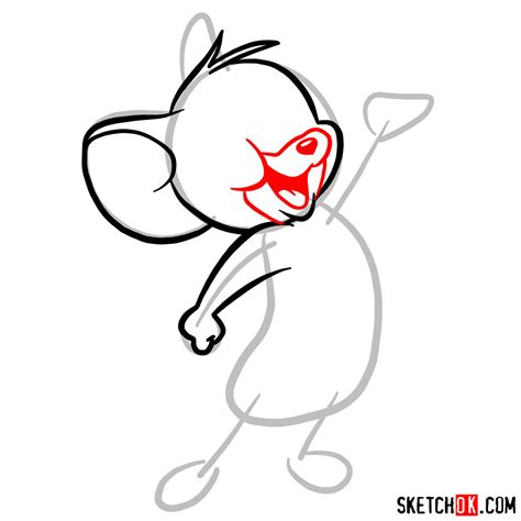 How To Draw Jerry From Tom And Jerry Easy Step By Step Guide
