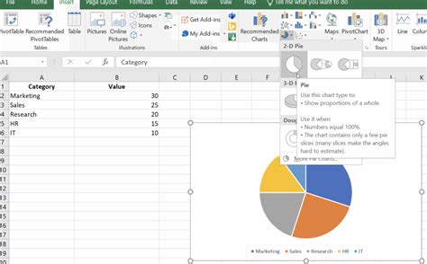 How To Make A Pie Chart In Excel Pie Chart In Excel A Guide Datacamp