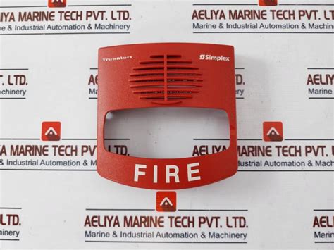 Simplex Truealert Fire Alarm System Only Cover Aeliya Marine Tech