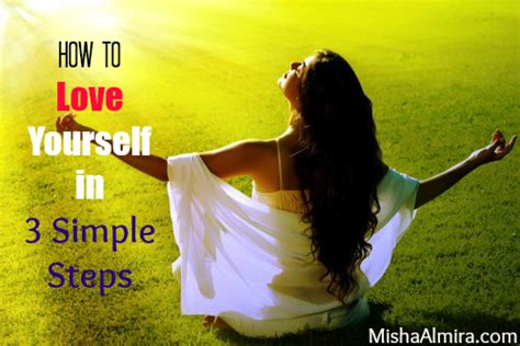 How To Love Yourself In 3 Simple Steps