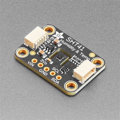 Adafruit Sensirion Sht41 Temperature And Humidity Sensor Stemma Qt Qwiic The Pi Hut