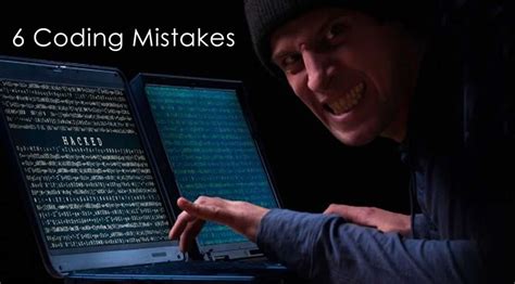 6 coding mistakes that many developers make