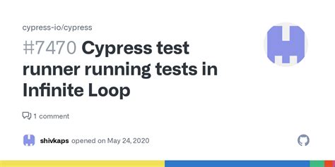 Cypress Test Runner Running Tests In Infinite Loop · Issue 7470