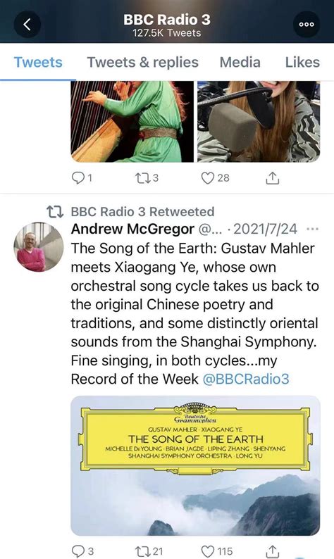 引起外媒关注，余隆携上海交响乐团第二张dg唱片重返“黄金时代”