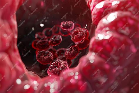 Premium Photo Illustration Of Human Colon Cancer In 3d Generative Ai