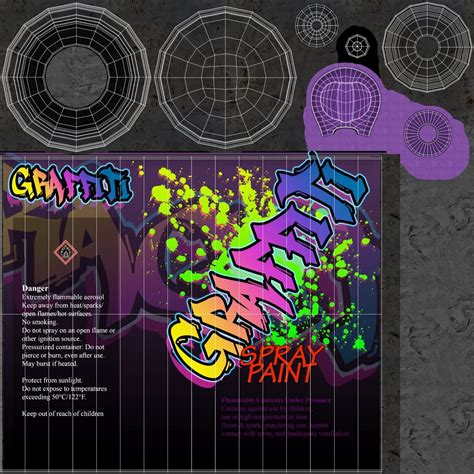 페인트 스프레이 캔 3d 모델 29 3ds Fbx Obj Max Free3d