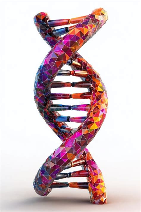 Dna Double Helix Structure 3d Model Dna Double Helix Dna Double