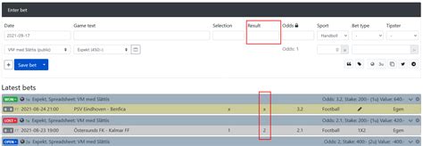 Result Field Will Be Removed Betdiary