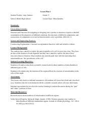 Lesson Mitochondria Lesson Plan Docx Pdf Lesson Plan Babe Teacher Amy Lakatos Grade