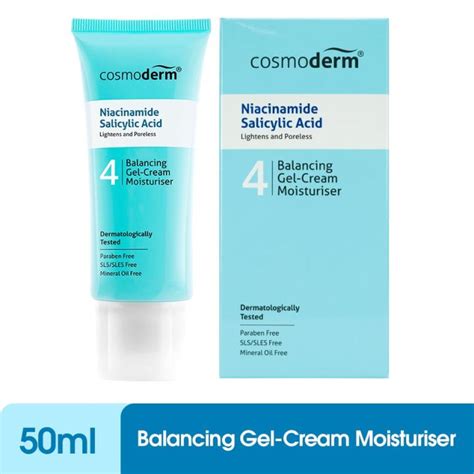 Cosmoderm Niacinamide Balancing Gel Cream Moisturizer 50ml Lazada
