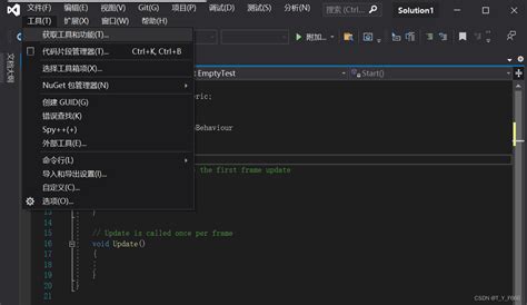 Unity脚本使用visual Studio2019编辑配置unity设置vs代码编辑 Csdn博客
