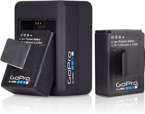 Suptig Battery 2 Pack And Daul Charger For Gopro Hero 3