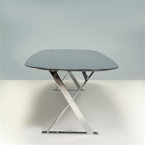 Maxalto By Antonio Citterio Pathos Elliptic Anthracite Dining Table For Sale At 1stdibs