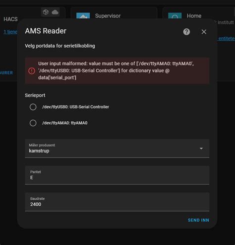 User Input Malformed Value Must Be One Of For Dictionary Value