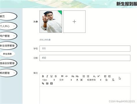 python vue新生报到宿舍安排管理系统django flask 新生入学宿舍分配系统 csdn博客