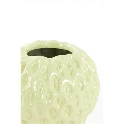 Vaas Strawberry Geel 35x34x33cm Leen Bakker