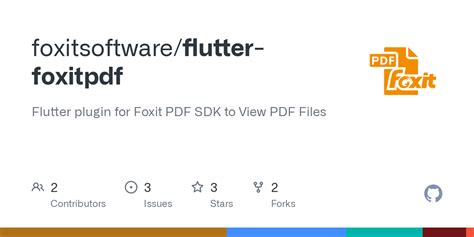 GitHub Foxitsoftware Flutter Foxitpdf Flutter Plugin For Foxit PDF