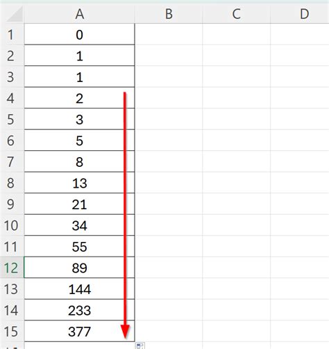 Excel Fibonacci Sequence How To Create Sequence Bilarasa