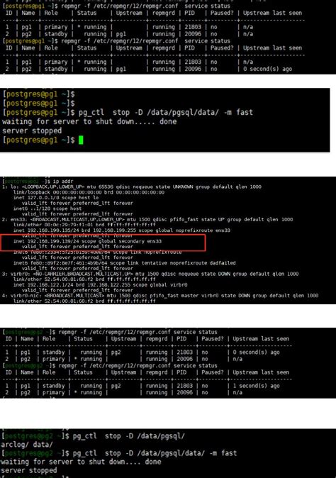 Pg高可用failover测试报告之repmgr篇二docx 墨天轮文档