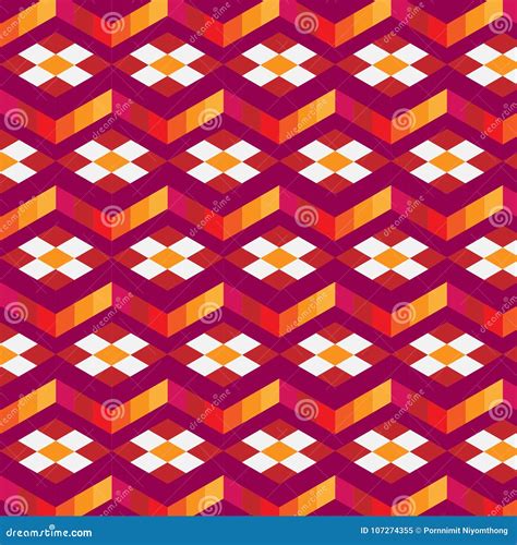 Abstract Cube Pattern Colorful Design Geometric D Vector Wallpaper Cube Pattern Background