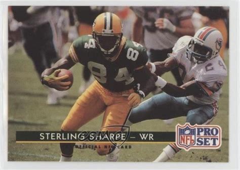 1992 Pro Set Sterling Sharpe 176 Ebay