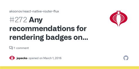 Any Recommendations For Rendering Badges On Tabbar Icons Issue Aksonov React Native
