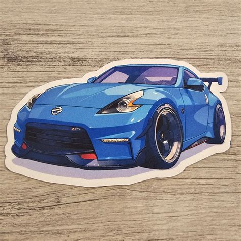 Nissan 370z Sticker 4 Inches Etsy