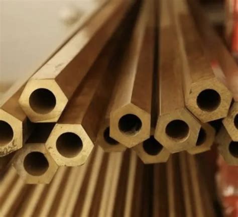 Brass Tube Hexagonal