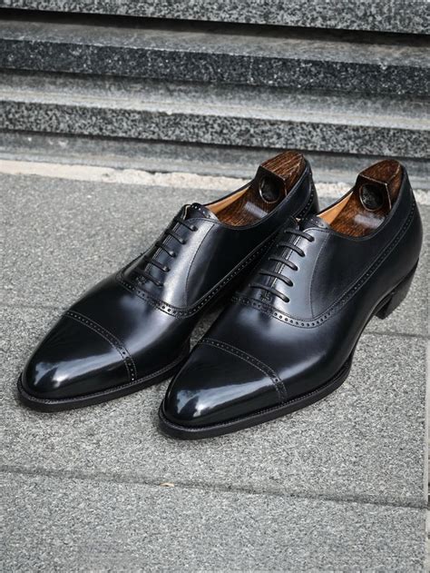 Formal Leather Cap Toe Oxford Dress Shoes Cap Toe Oxfords Oxford Dress Shoes Oxford Shoes Men