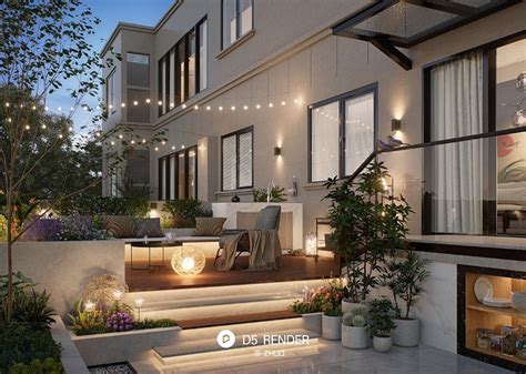 Scene Express Vol188 Free D5 Render Scene Villa Garden Scene