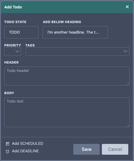 Gui Documentation Easyorg