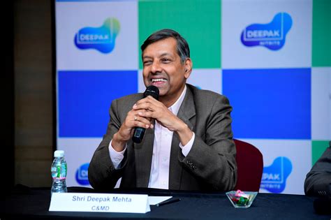 Deepak C Mehta Chairman And Managing Director Comments On Q3 Fy21 Results Deepak Group