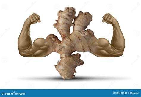 Power Of Ginger Stock Illustration Illustration Of Metaphor 294696154