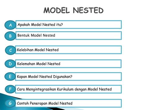 model nested terpadu pptx