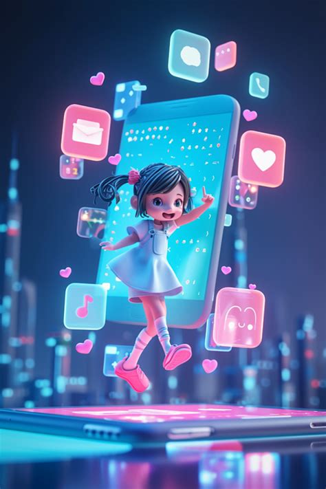 科技智能卡通人物模型素材