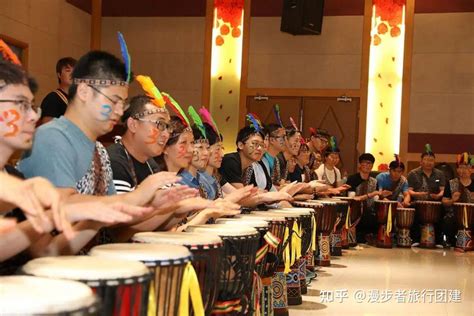 非洲鼓团建激情节拍鼓舞飞扬别样的非洲鼓团建 知乎