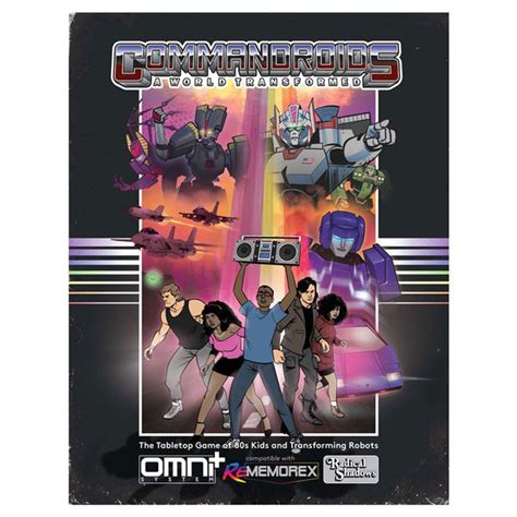 Commandroids A World Transformed Acd Distribution Leading Toy