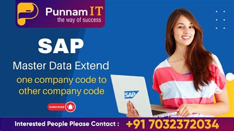 Sap Gl Vendor And Customer Extend To Company Codes Youtube