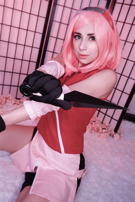 Sakura Haruno Anime Ero Cosplay Anime Ero Cosplay Аниме эро