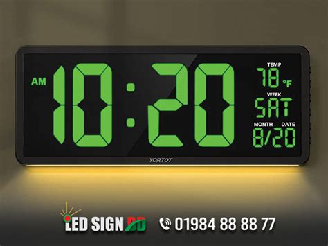 Digital Clock LED Display