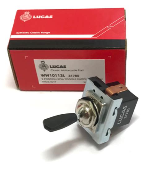 Genuine Lucas 2 Position 57sa Toggle Switch 31780 Classic Fasteners
