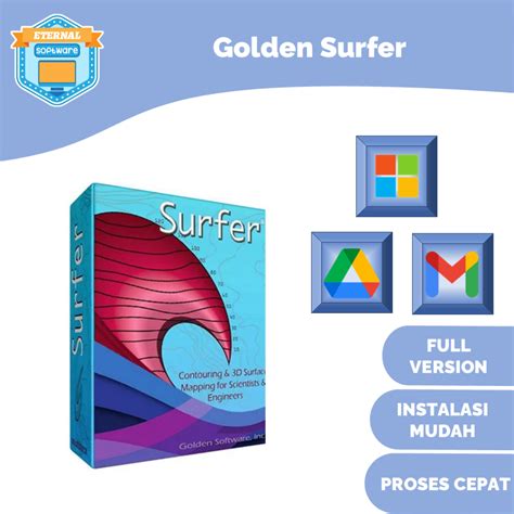 Jual Golden Surfer Full Version Aplikasi 2d And 3d Mapping Modeling And Analysis Full Lisensi