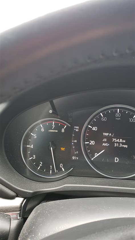 Oil Pressure Sensor Light Rcx5