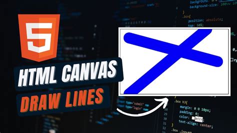 Html Canvas Tutorial 4 Html Canvas Lines How To Draw Lines In Canvas With Javascript Youtube