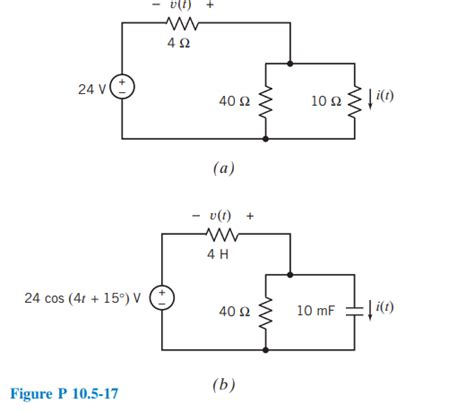 Solved Determine The Steady State Voltage V T And Current I T For Each 1 Answer