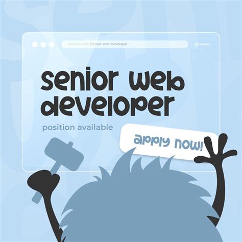 Hiring Webdeveloper Seniorwebdeveloper Openposition