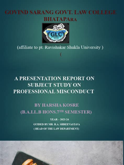 Professional Misconduct Pdf