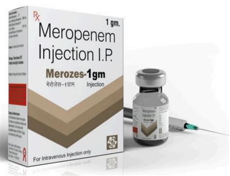 Meropenem 1gm Injection At Rs 1067 Vial Panchkula Id 2854884068430