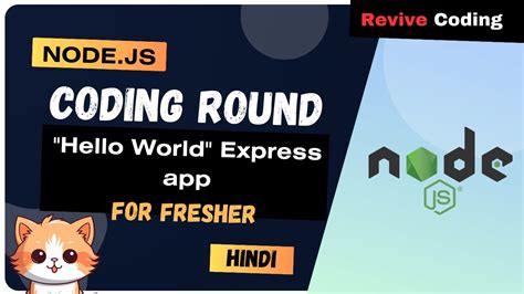 Building Your First Express App Hello World Tutorial With Nodejs