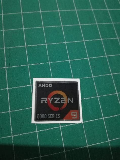 Jual Stiker Processor Amd Ryzen Series Mengkilap Kab Cirebon Djong Creative Tokopedia